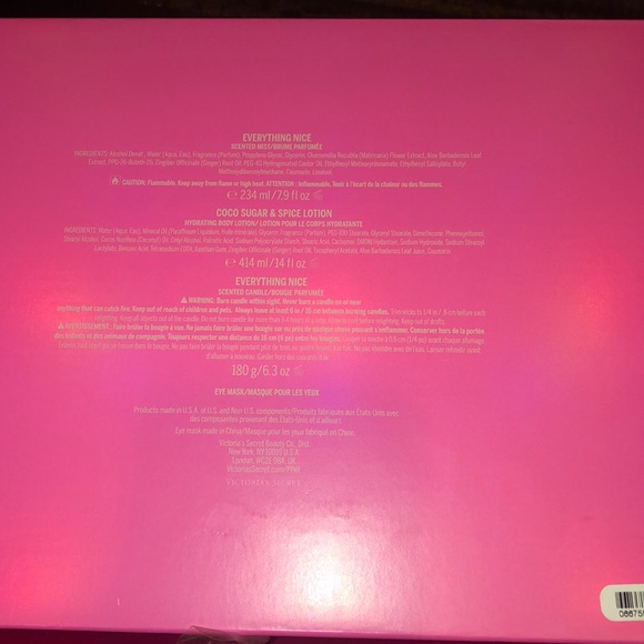 PINK Victoria's Secret | Other | Vs Pink Cheer In Here Gift Set | Poshmark